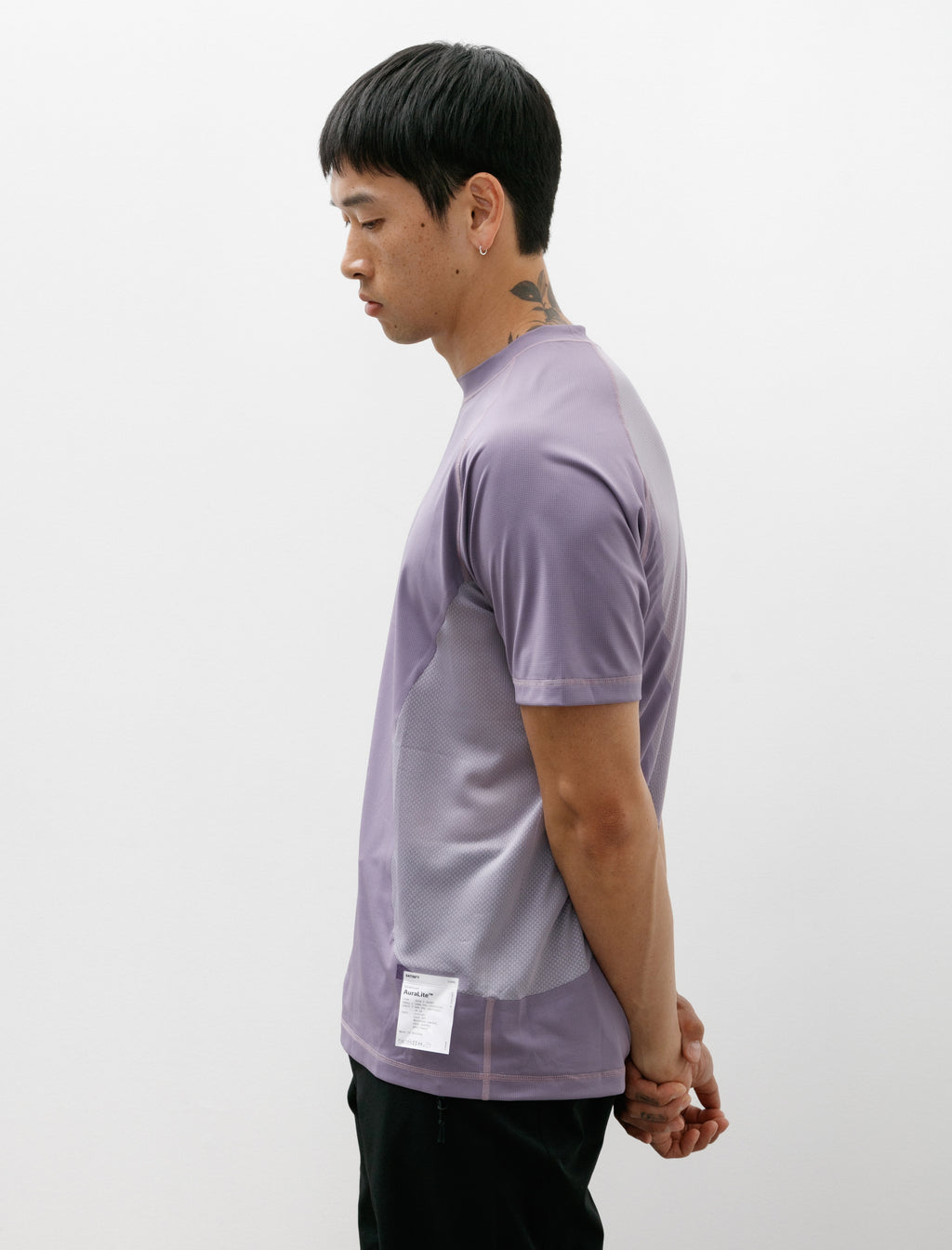 Satisfy AuraLite Tech T-Shirt Purple Sage – Neighbour
