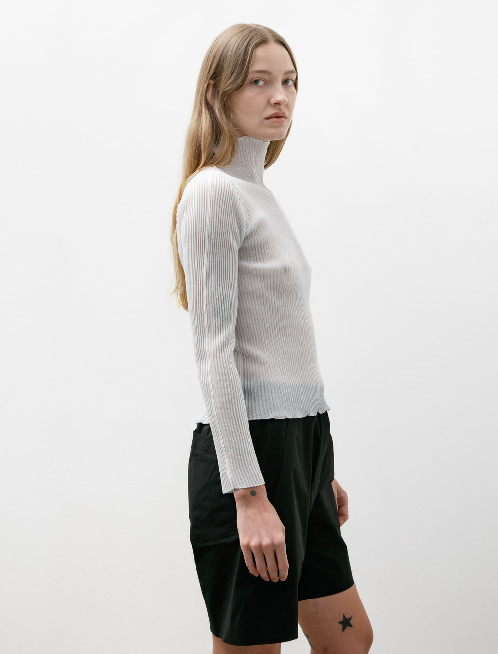 CFCL Hypha Lucent Glitter LS Top White/Silver – Neighbour