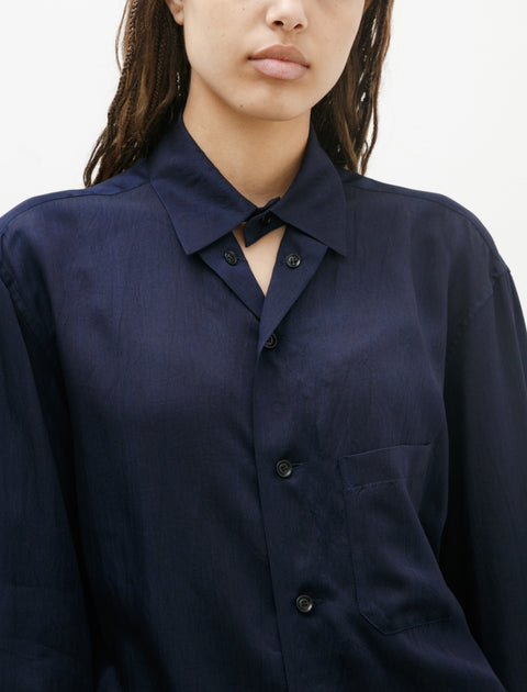 Y's by Yohji Yamamoto Keyhole Work Shirt Indigo – Neighbour