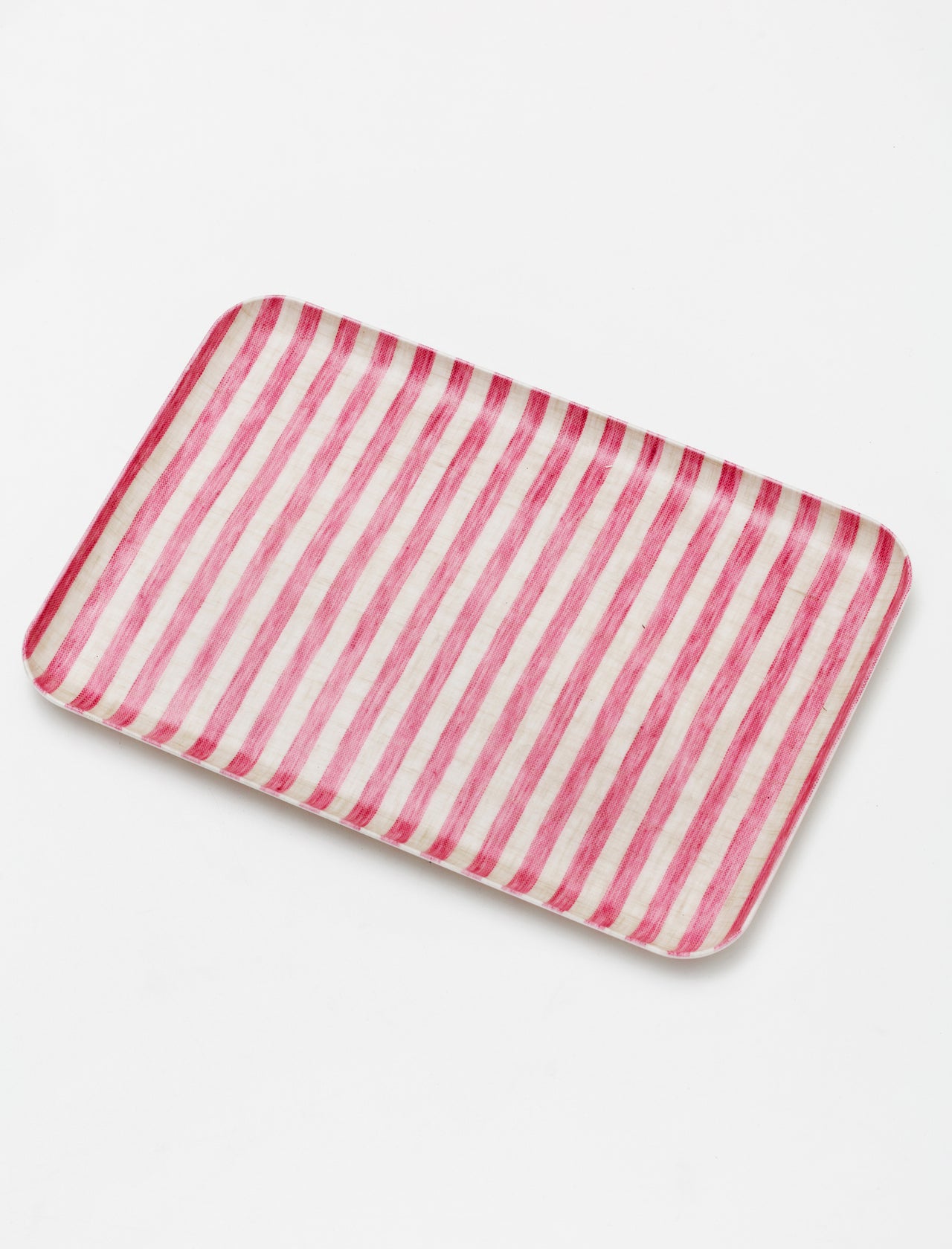 Fog Linen Linen Coating Tray (M) Michele Check – Neighbour