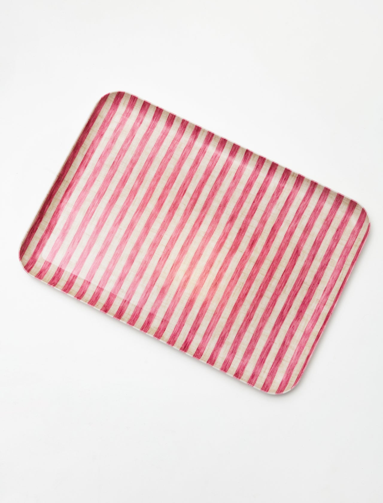 Fog Linen Linen Coating Tray (L) Michele Check – Neighbour