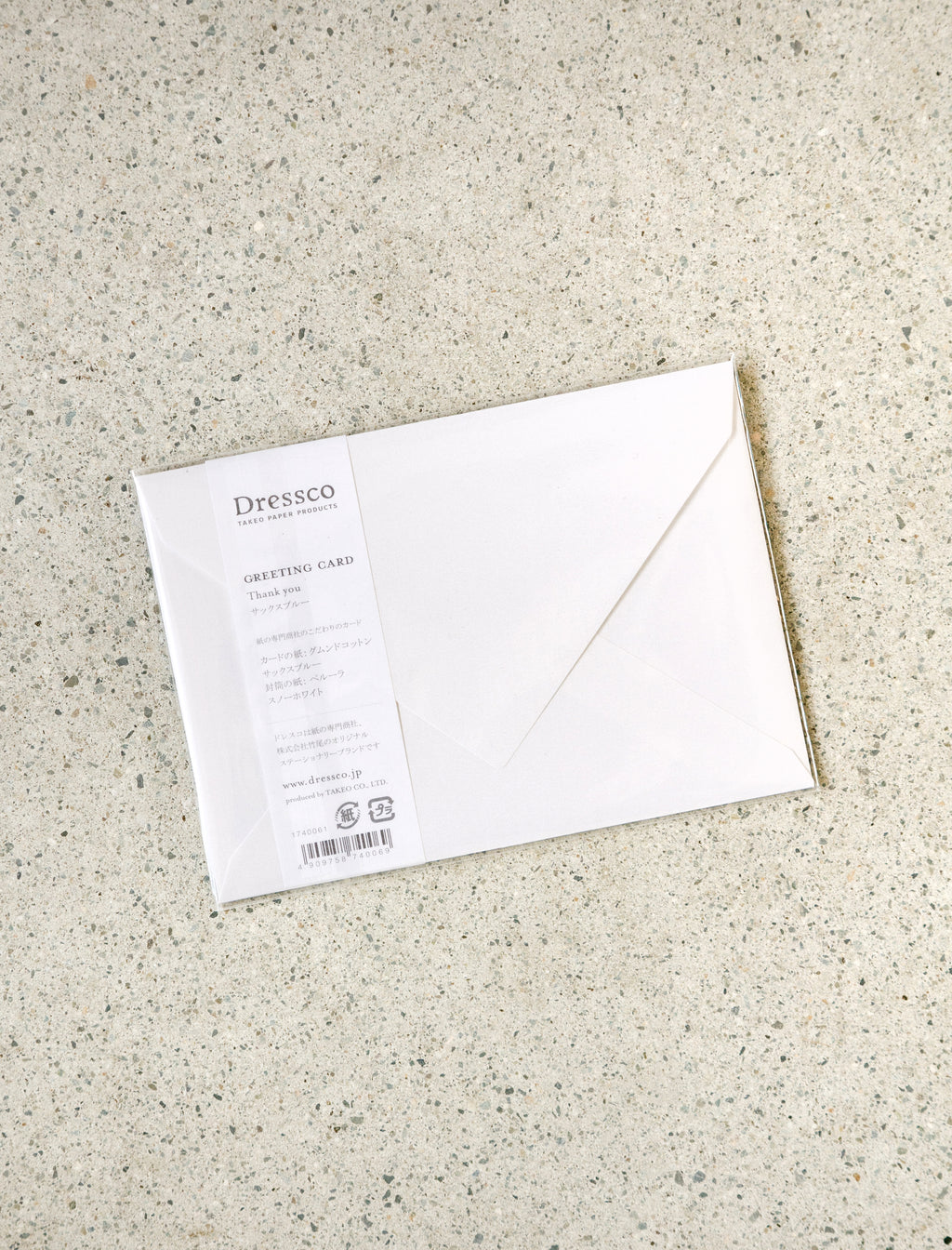 Takeo Dressco Thank You Card Saxe Blue – Neighbour