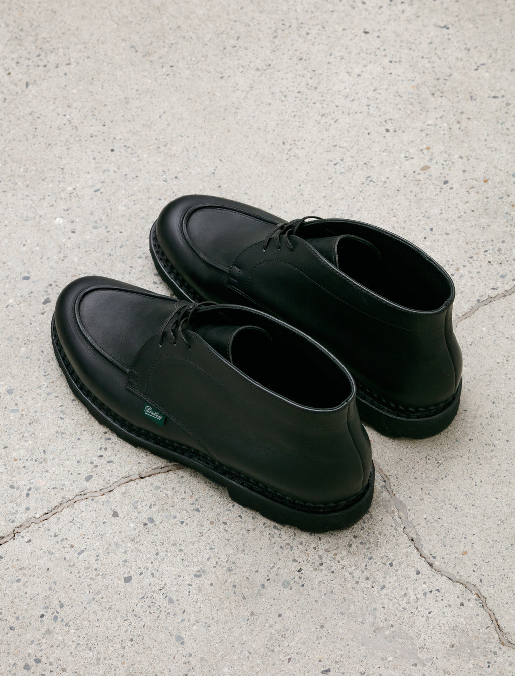 Arpenteur x Paraboot Chukka Smooth Leather Black – Neighbour