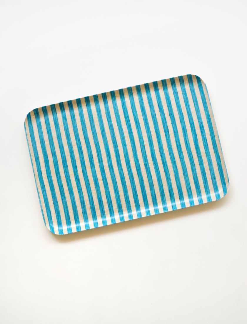 Fog Linen Linen Coating Tray (L) Francis Stripe – Neighbour