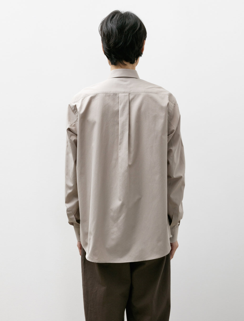 Graphpaper ALUMO for GP Regular Collar Shirt Beige – Neighbour