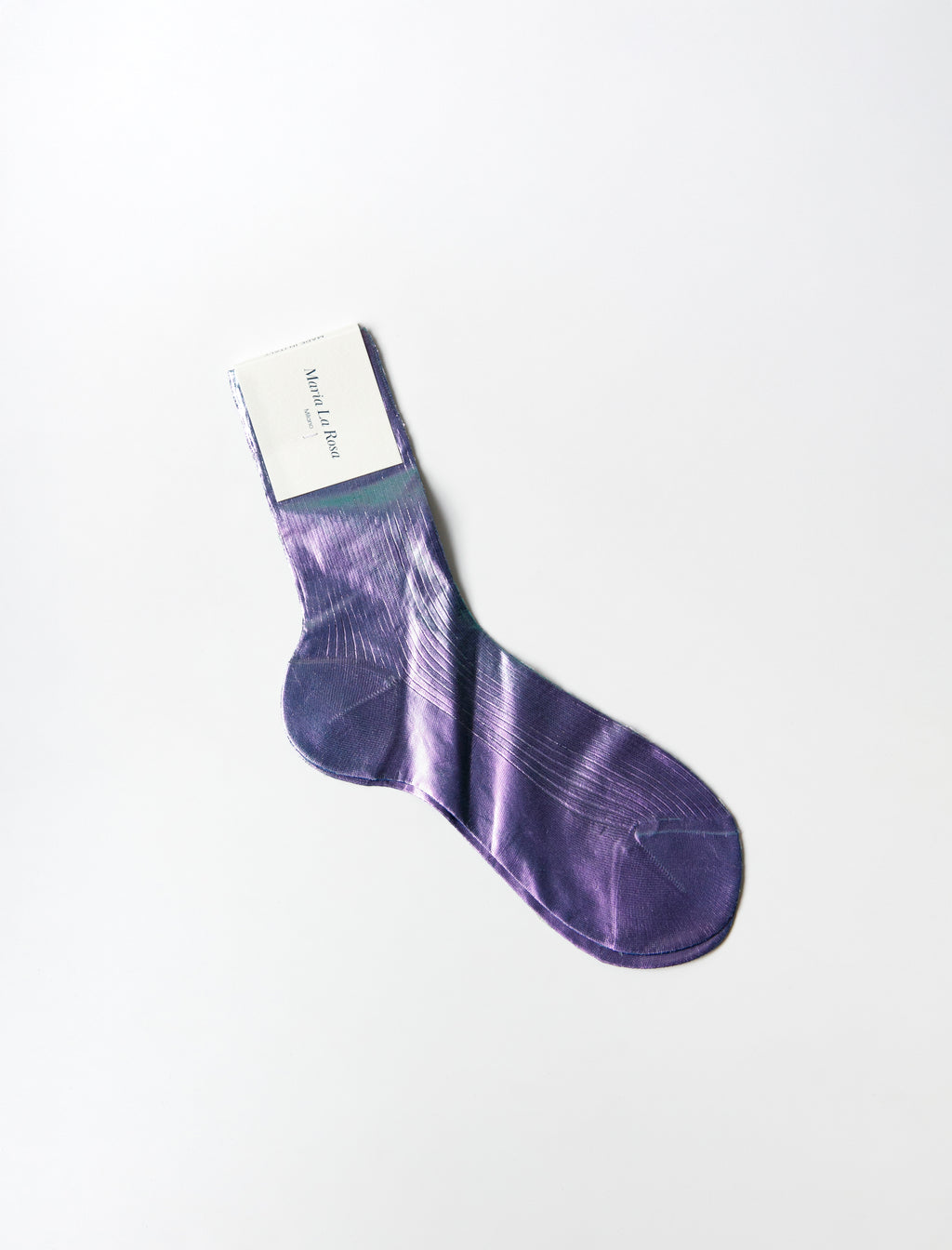Maria La Rosa Cangiante Laminated Ribbed Bluette – Neighbour