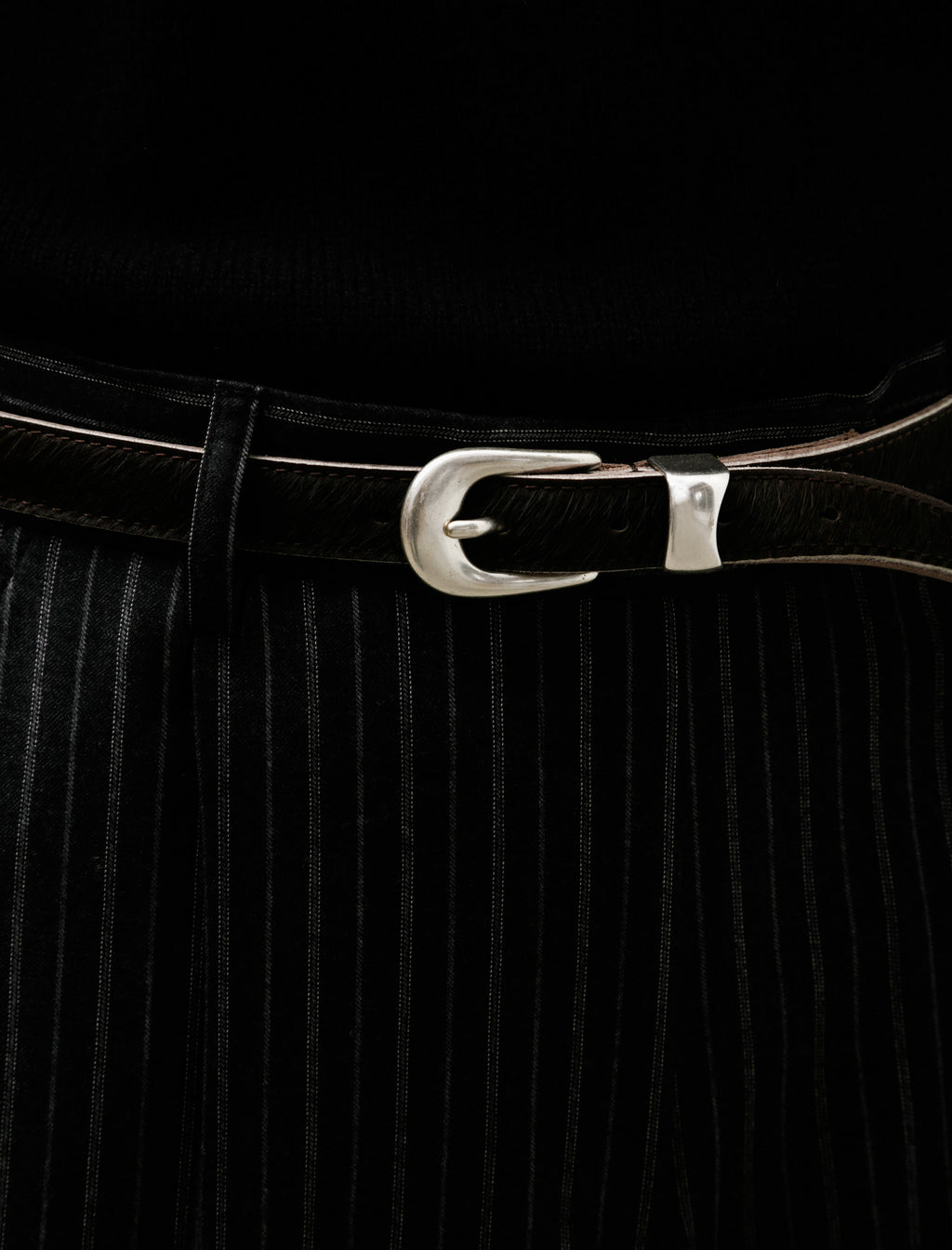 Our Legacy 2cm Belt Chocolate Hair On Hide – Neighbour