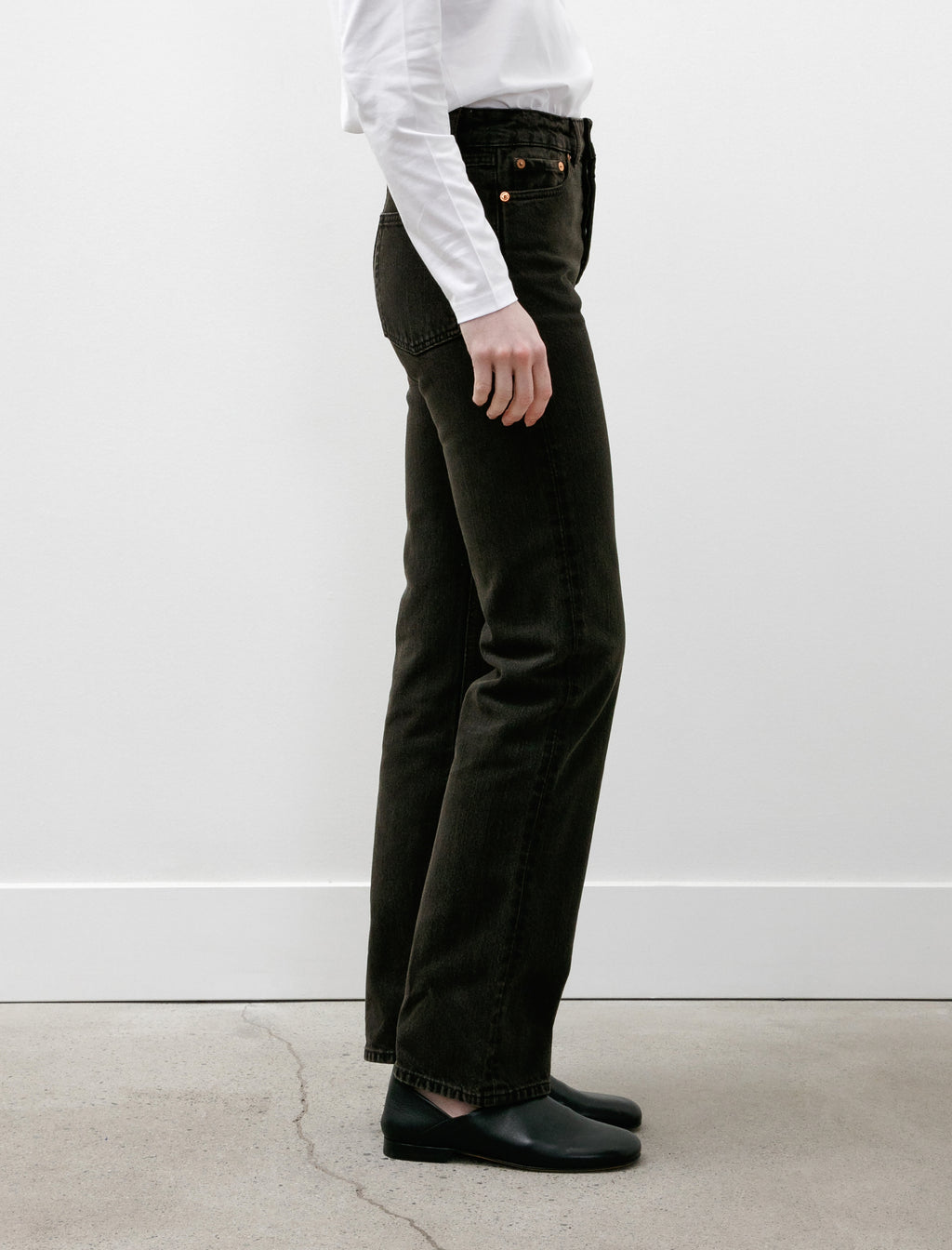 Our Legacy Linear Cut Kamari Black Chain Twill – Neighbour