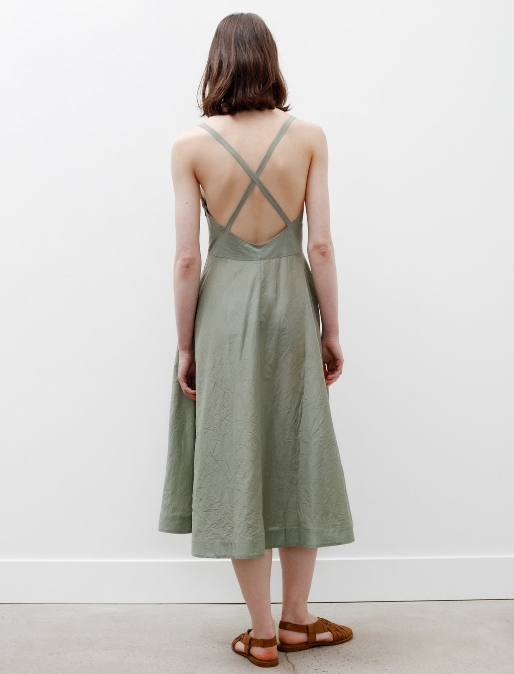 Cawley Argentina Dress Light Khaki – Neighbour