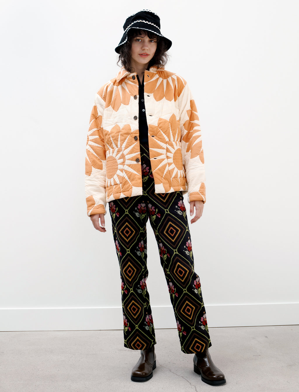 Bode Grand Daisy Workwear Jacket – Neighbour