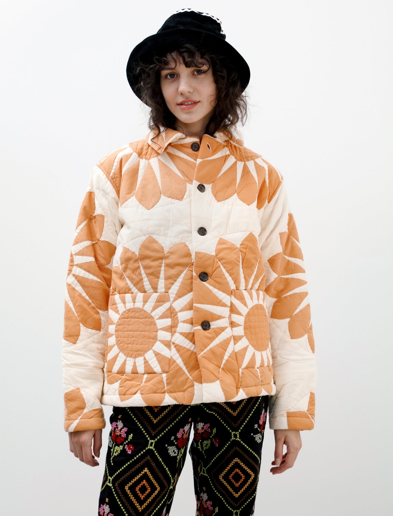 Bode Grand Daisy Workwear Jacket – Neighbour