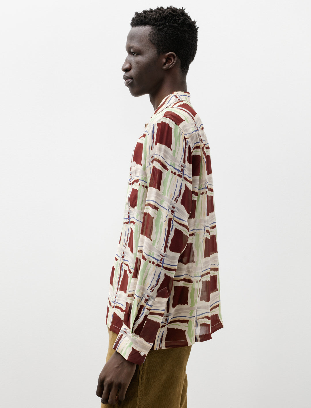 Bode Ripple Plaid LS Shirt – Neighbour