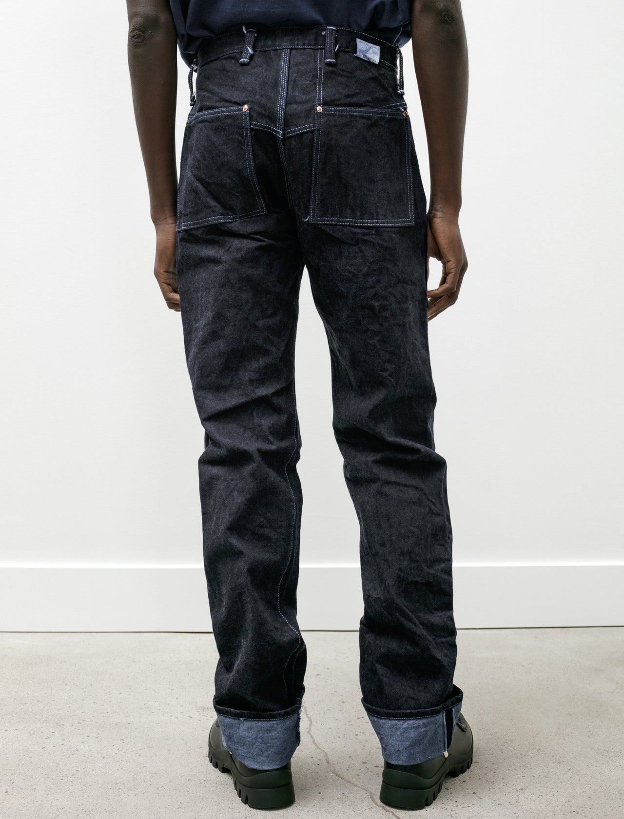 Tender 125 High Straight Jeans 160z Selvage Denim Achilles Heel – Neighbour