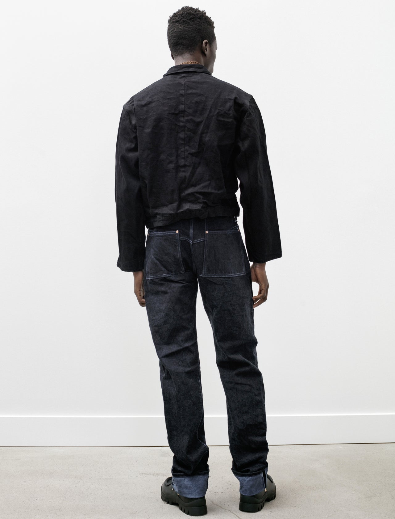 Tender 125 High Straight Jeans 160z Selvage Denim Achilles Heel – Neighbour