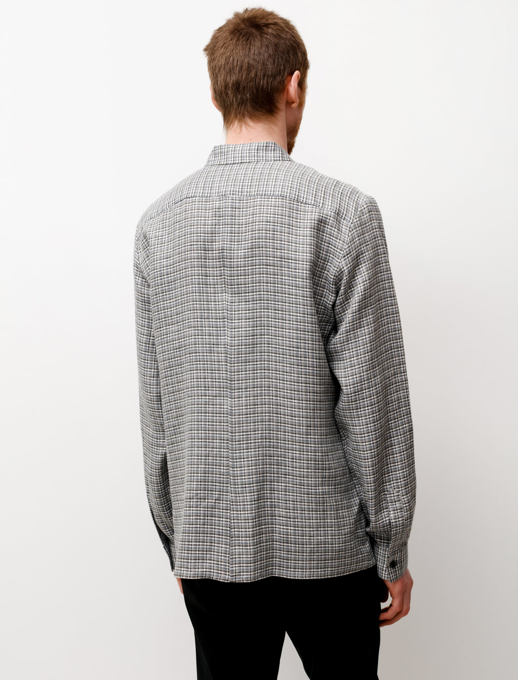 Stephan Schneider Shirt Speedcuber Check Grey – Neighbour
