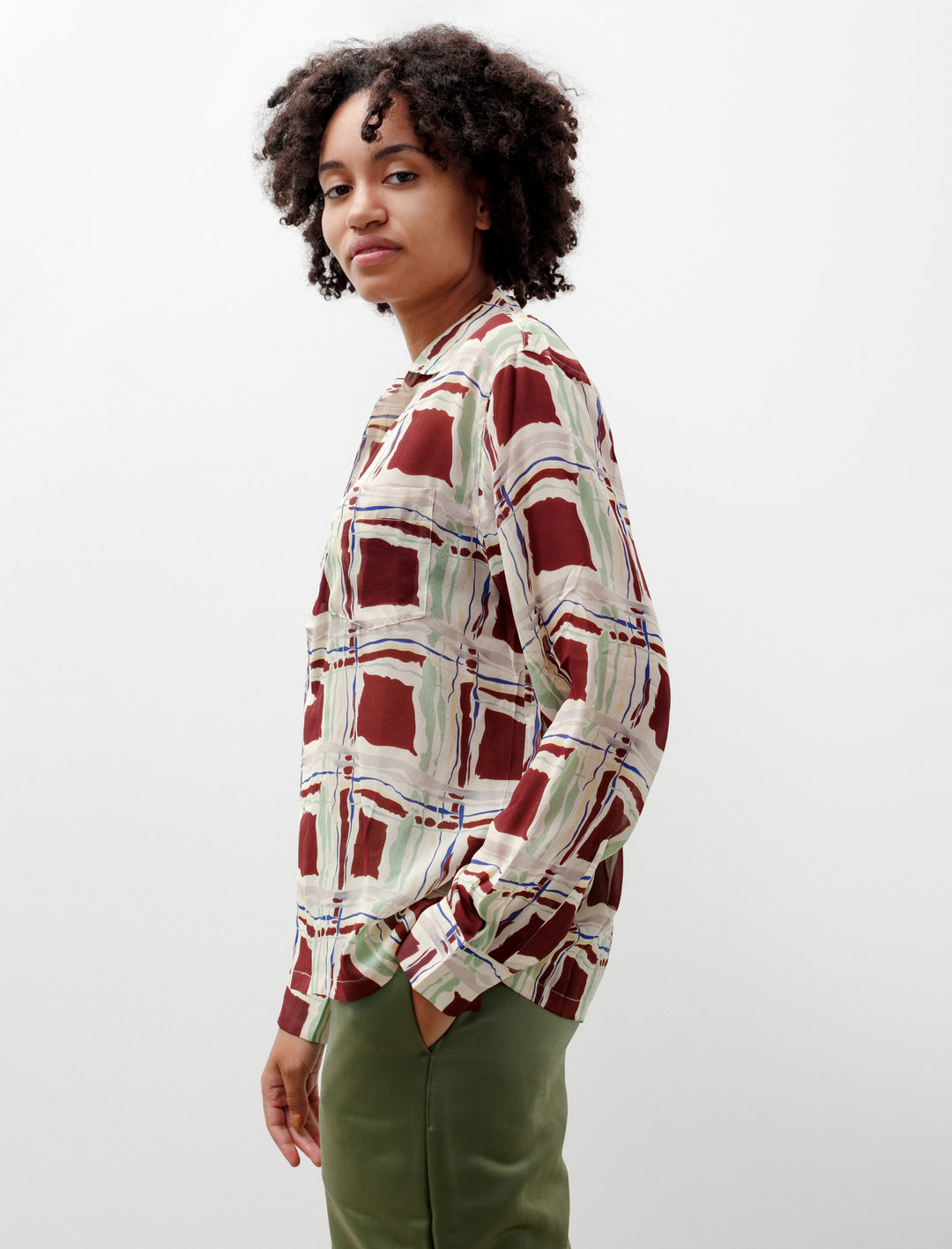 Bode Ripple Plaid LS Shirt – Neighbour